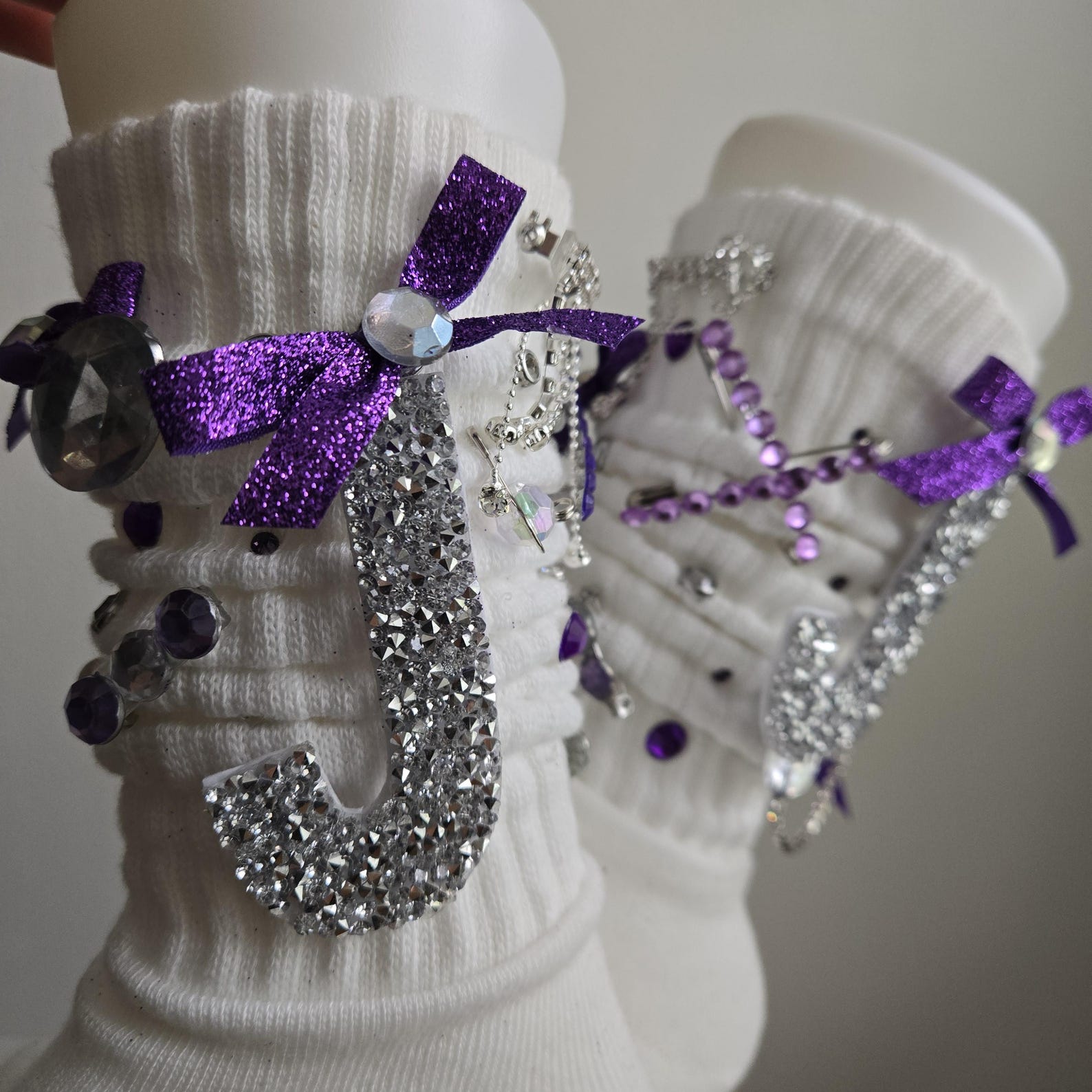 Custom Theme & or Personalized Charm Socks, Junk Socks, Glam Socks ...