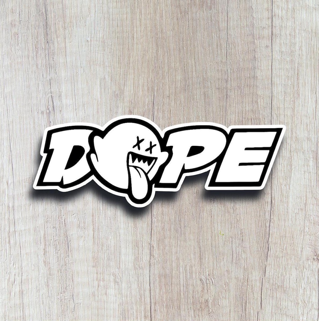 Dope Sticker, Super Mario, High Quality Sticker, Sticker for Tumbler ...