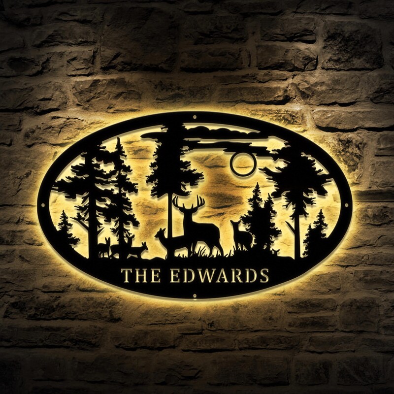 Metal Hunting Sign - Etsy