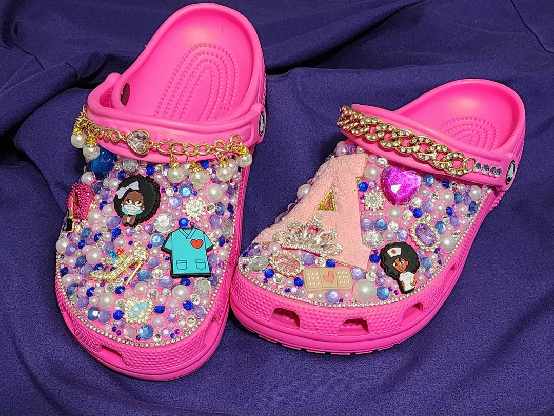 Bling Crocs: Made-to-order Embellished Clogs - Etsy