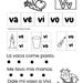 Learn to Read Spanish Printable Pages Worksheets for Elementary and ...