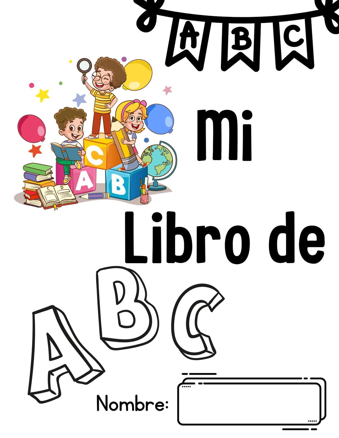 Mi Libro De ABC- My Alphabet Book - Etsy