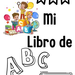 Mi Libro De ABC- My Alphabet Book - Etsy