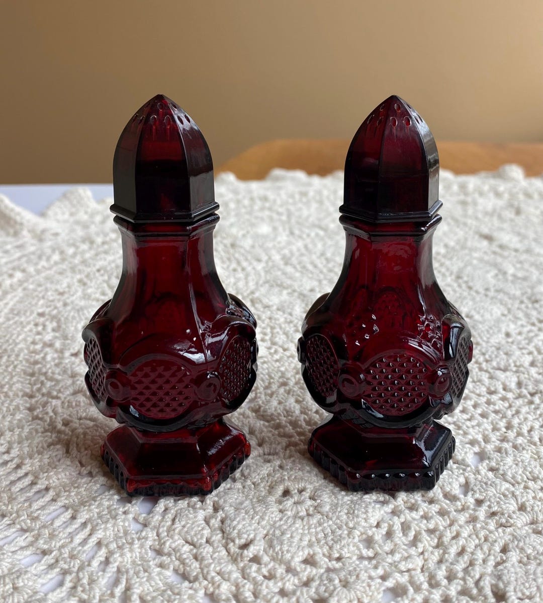 Avon Cape Cod Salt and Pepper Shakers - Etsy