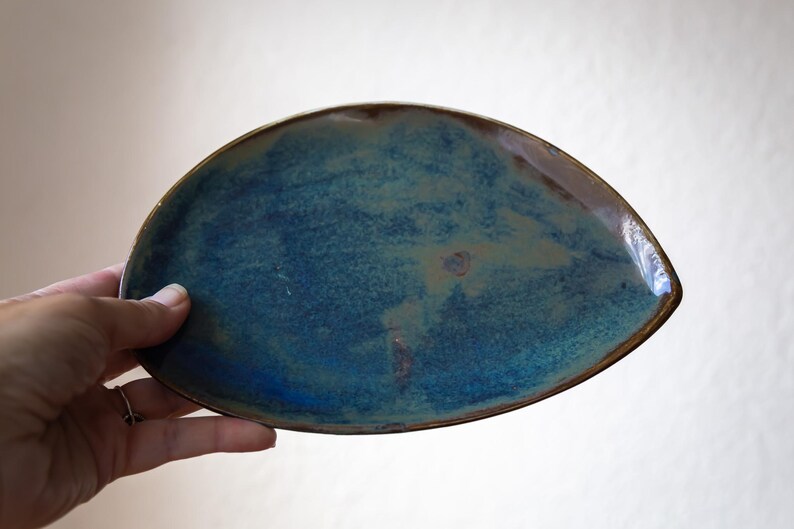 Vintage Finnish Studio Pottery Plate | Hand-thrown Nordic Ceramic Dish ...