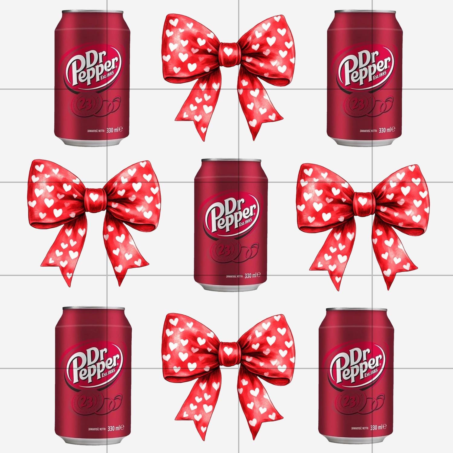 Dr Pepper Pink Bow Coquette Png, Cute Pink Soda Drink Png, Aesthetic Girly Png, Dr Pepper Lover ...