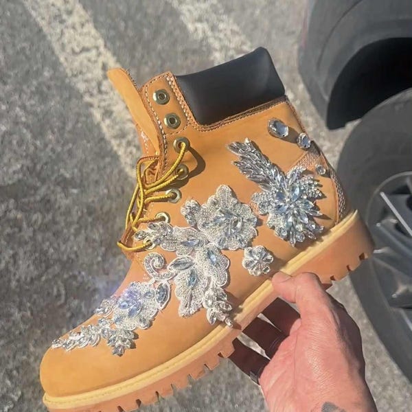 Custom Timberland Boots - Etsy