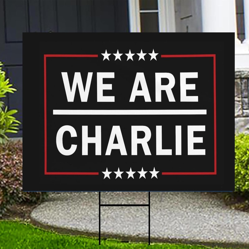 We Are Charlie Banner - Etsy