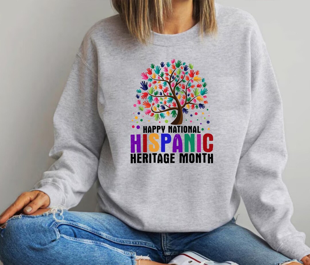 National Hispanic Heritage Shirt, Hispanic Heritage Month Shirt ...