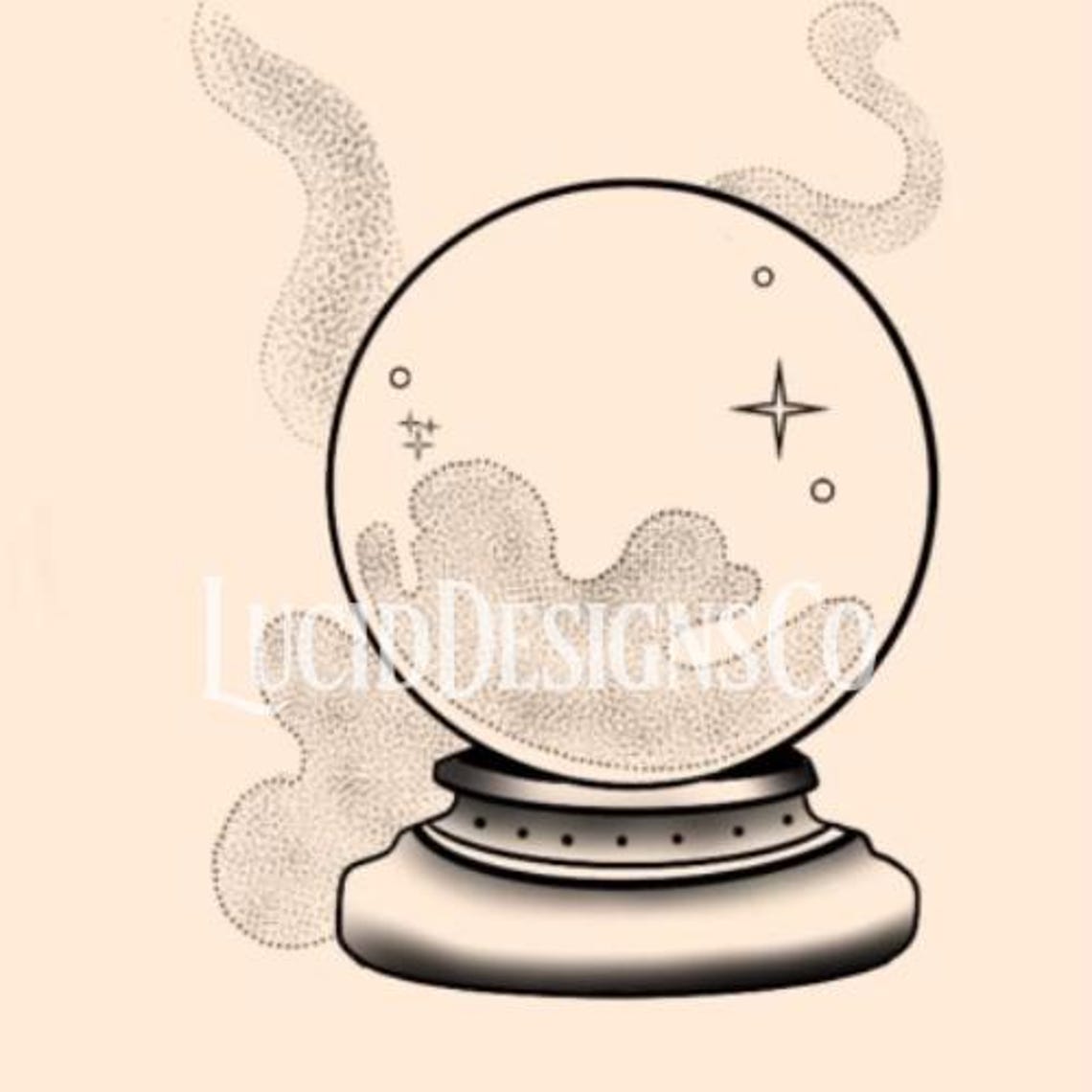 Witchy Flash Sheet – Mystical Objects Tattoo Flash – Digital Download ...