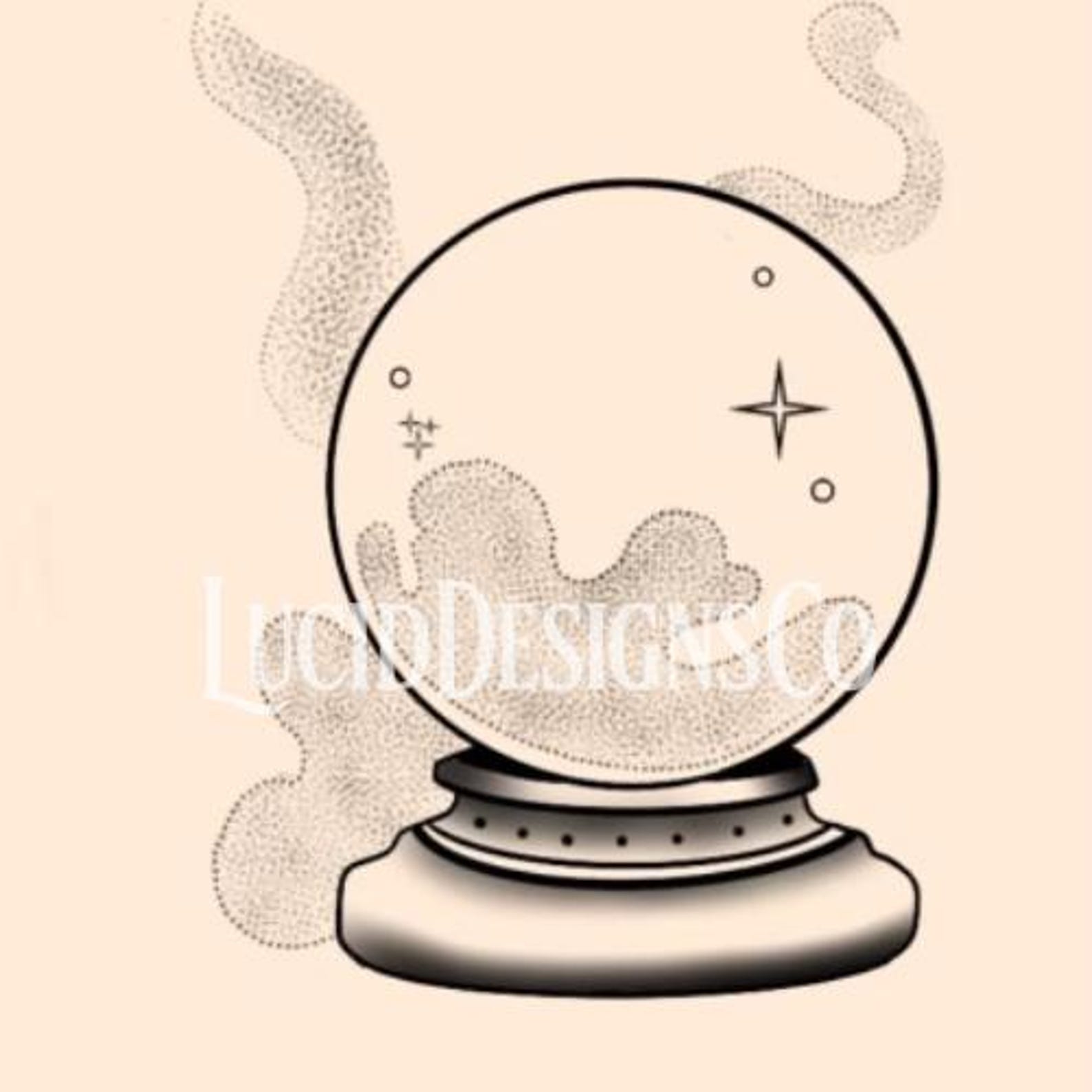 Witchy Flash Sheet – Mystical Objects Tattoo Flash – Digital Download ...