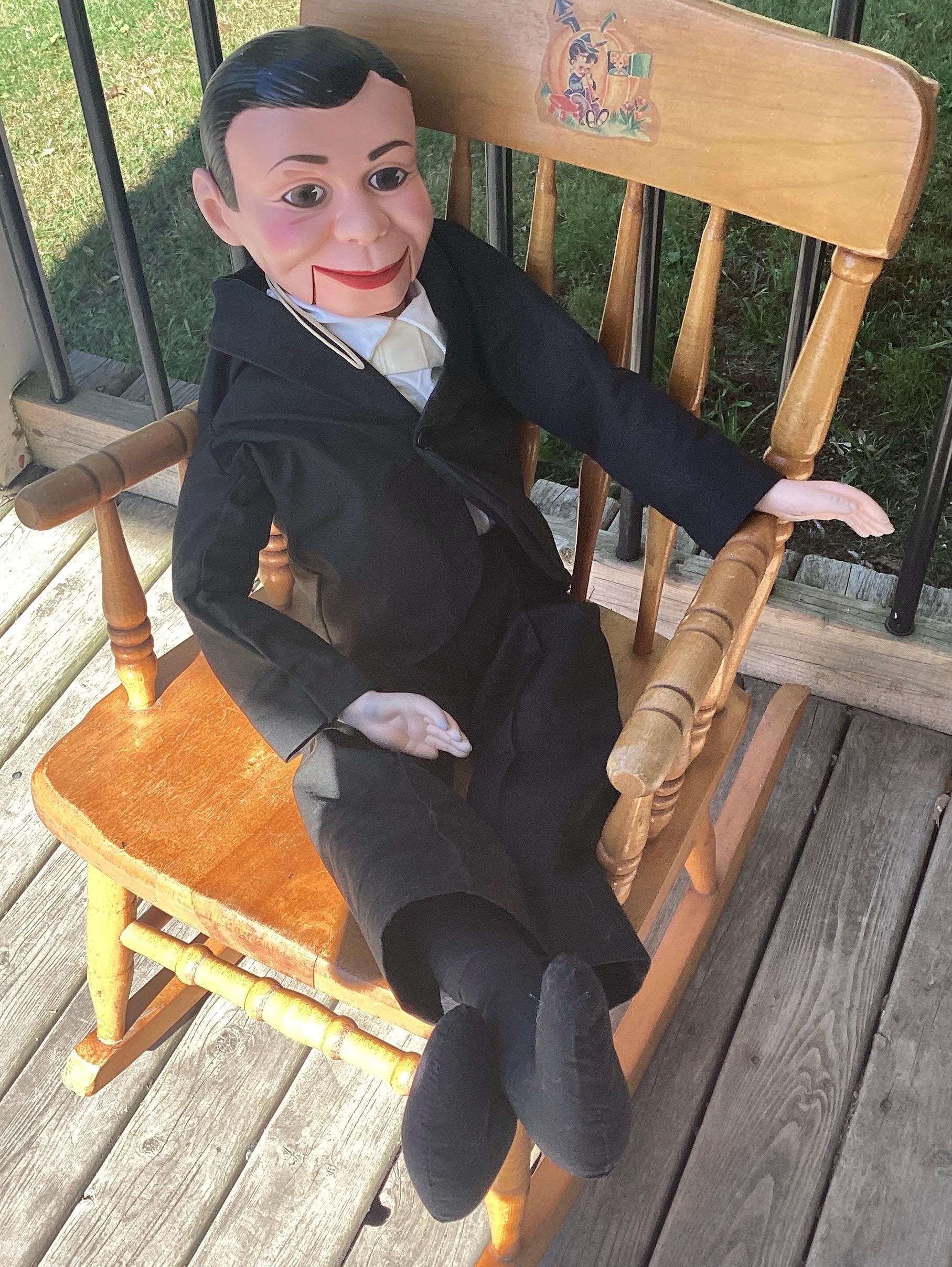 Vintage Ventriloquist Dummy Dan Charlie Mccarthy Tuxedo Movie Stage ...