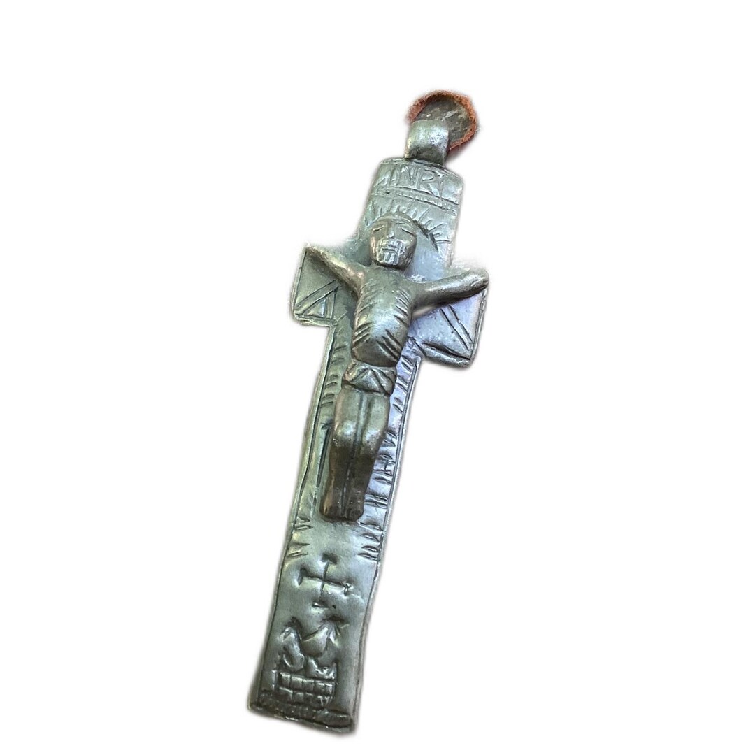 Vintage Penal Cross Folk Art Crucifix Devotional Artefacts Irish Laws ...