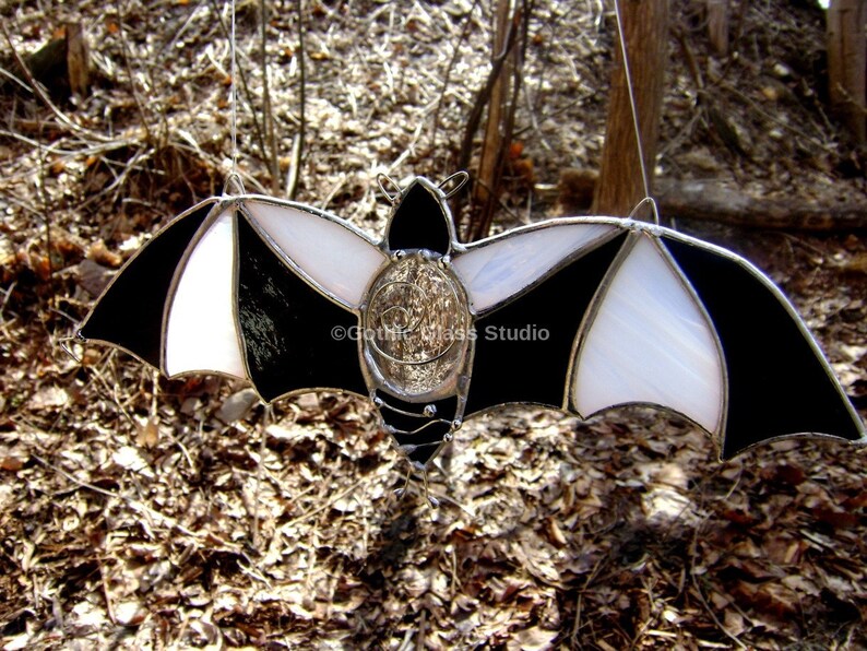 Handmade Stained Glass Bats Flying Fox Art Glass Bat | Etsy