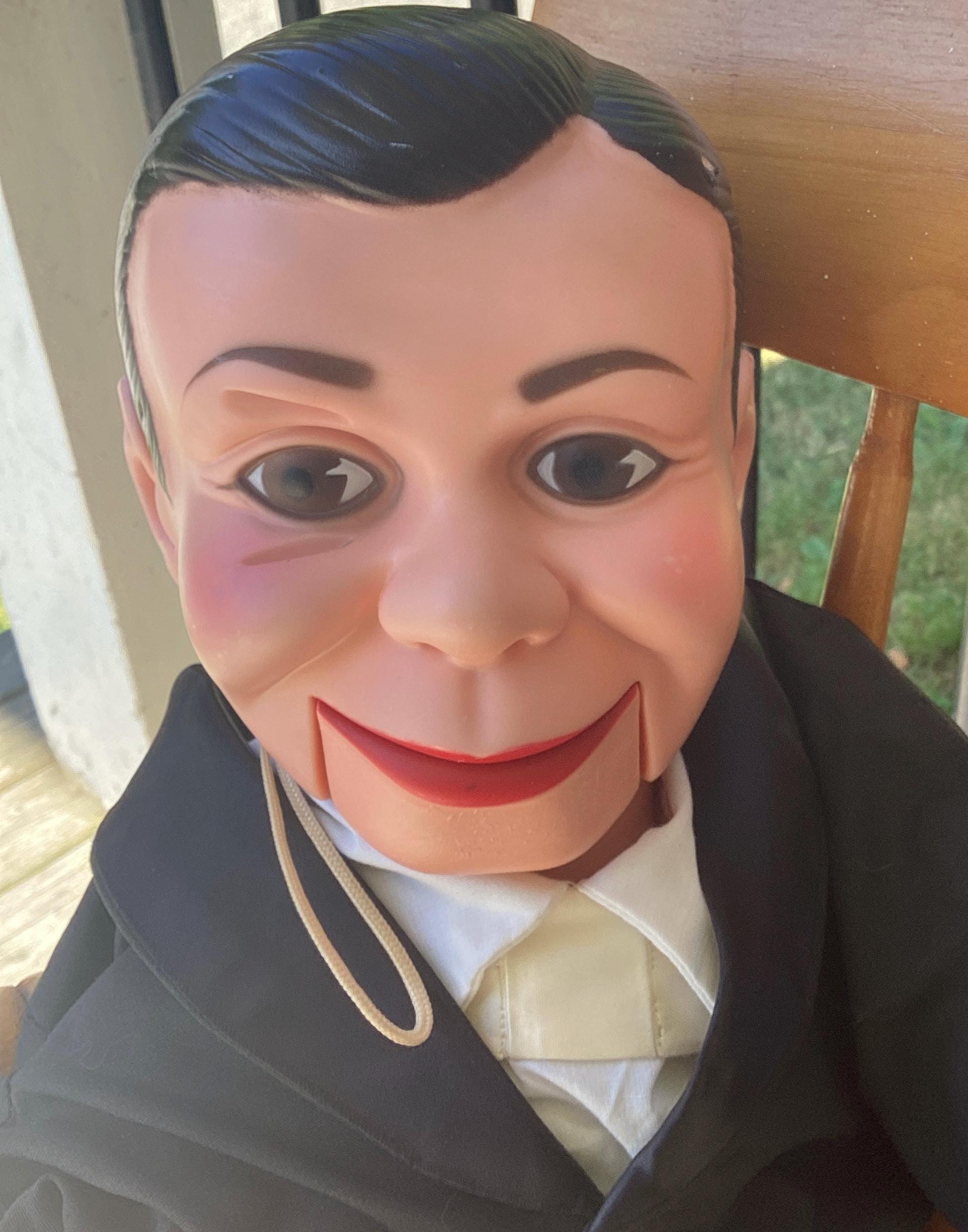 Vintage Ventriloquist Dummy Dan Charlie Mccarthy Tuxedo Movie Stage ...