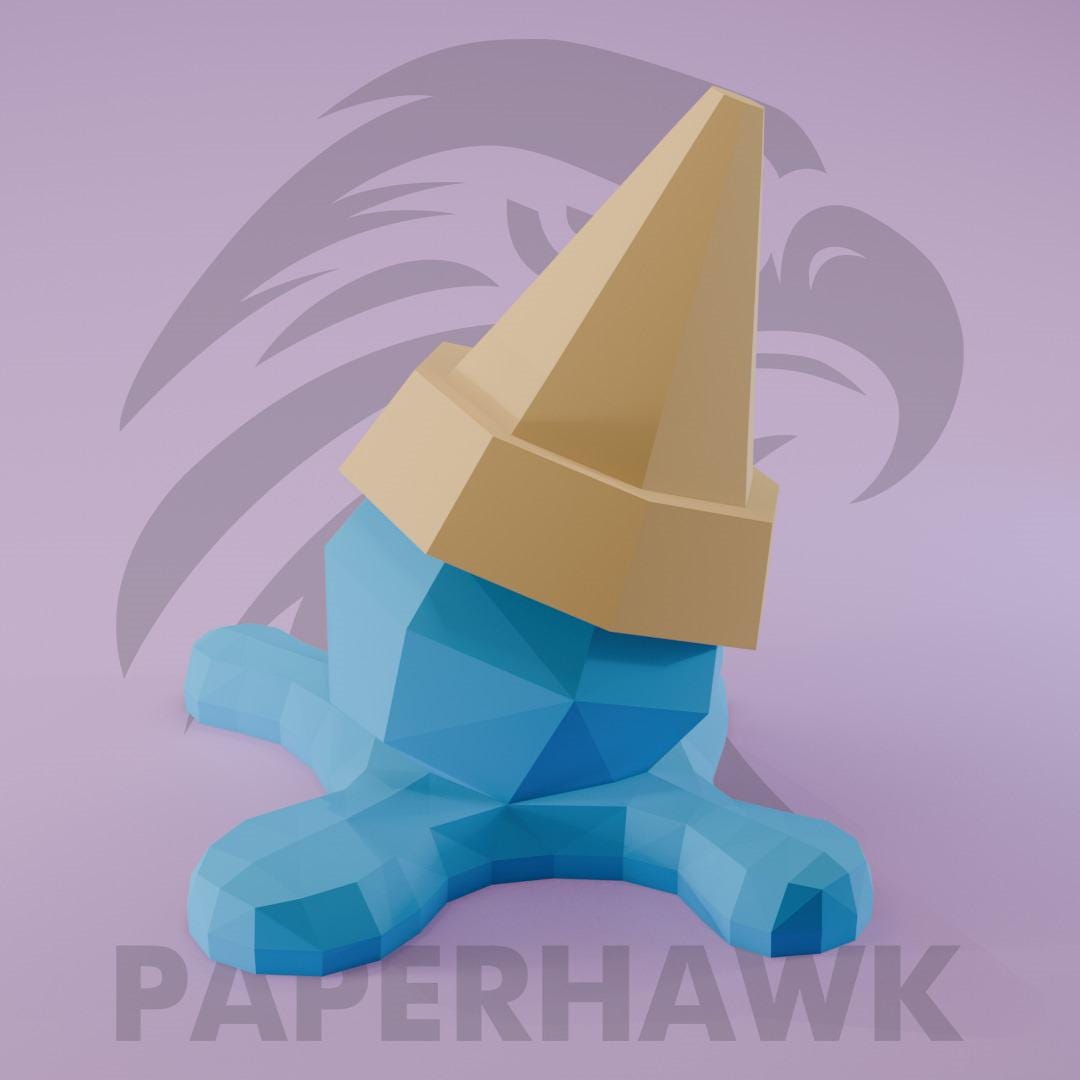 Ice Cream Papercraft Template - Etsy UK