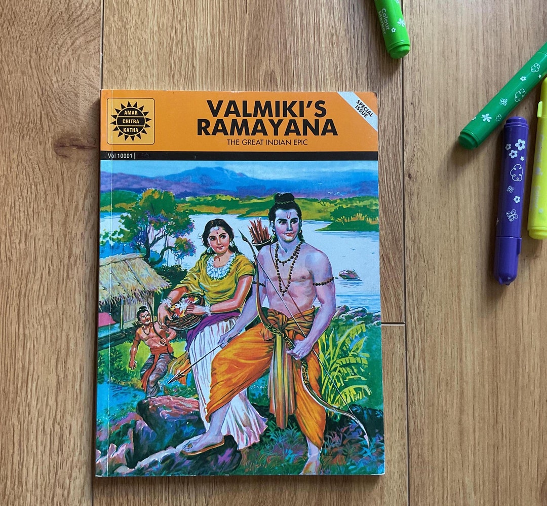 Ramayan Comic Storybook for Kids Illustrated in English - Etsy