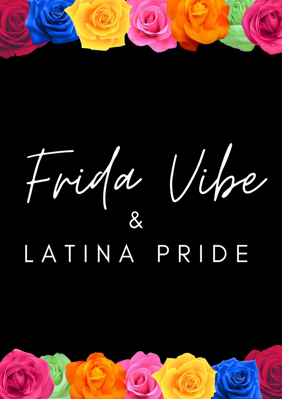 Vibrant Frida-inspired (latina) Printable Art - Etsy