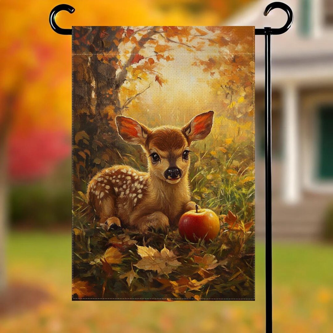DIGITAL DOWNLOAD autumn Fawn Multi-use Printable Template for Garden ...