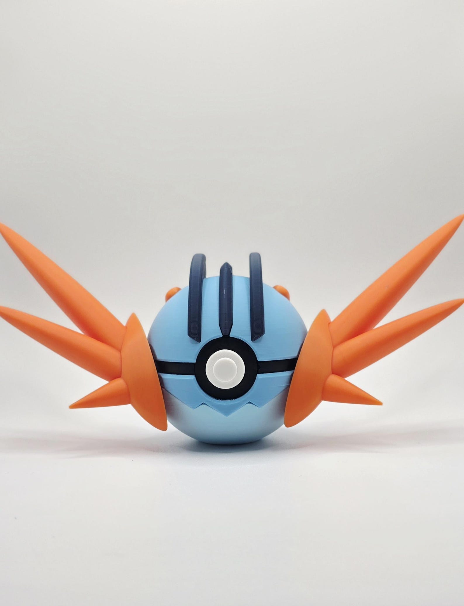 3D Printed Heavy Striker Creature Ball Display – Power Aquatic Inspired ...