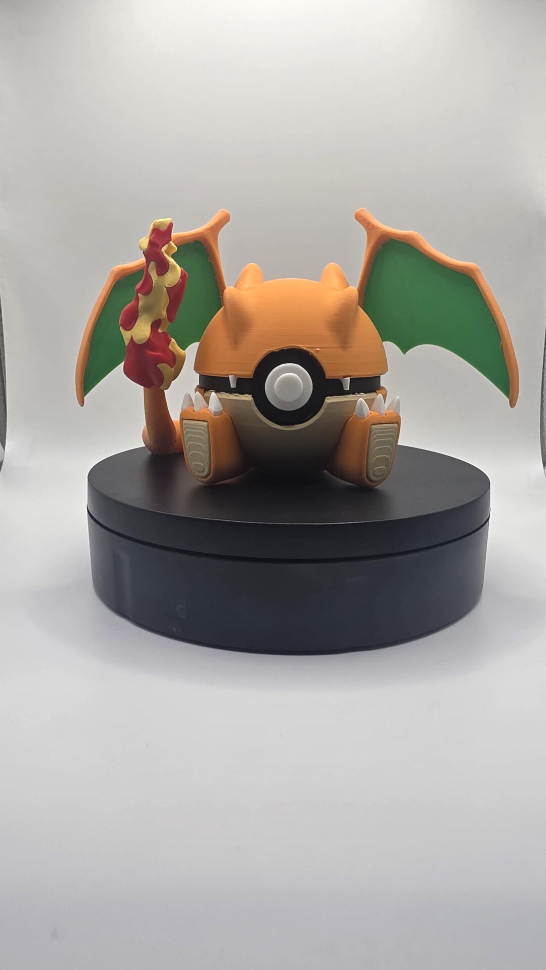 Fire Dragon Display Ball – Bold Flame-inspired Collector Piece - Etsy