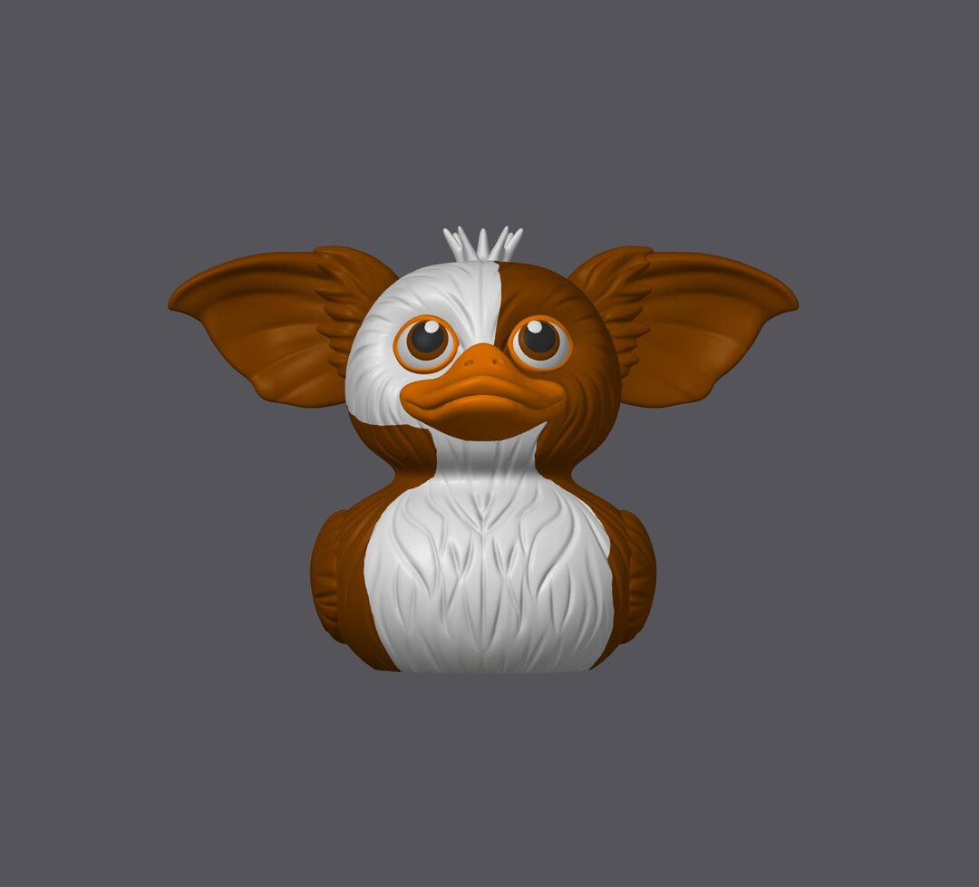 Mogwai Mischief Duck – Retro Creature Collectible - Etsy