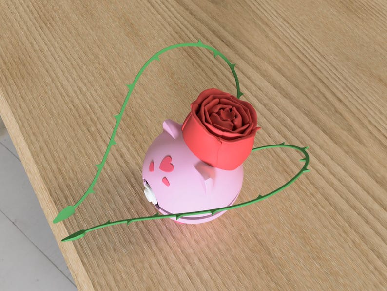Love-themed Bulbasaur Pokeball A Romantic Pokémon Twist - Etsy