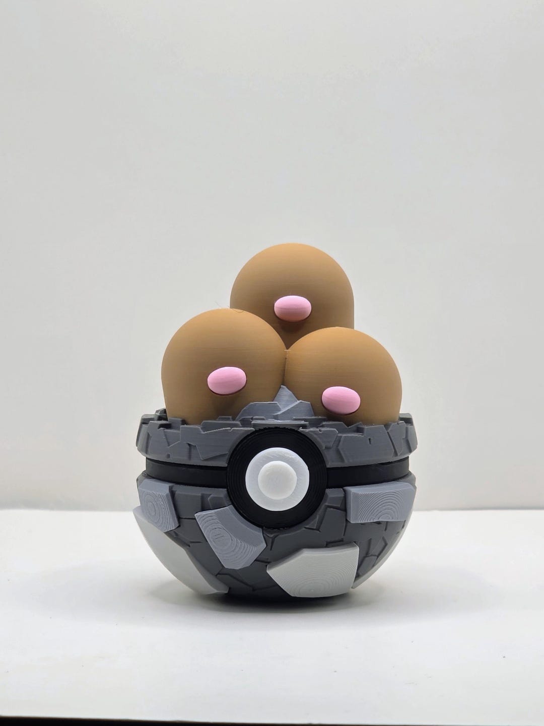 Rock Burrow Creature Ball – Triple Earth Guardian Collectible Display ...