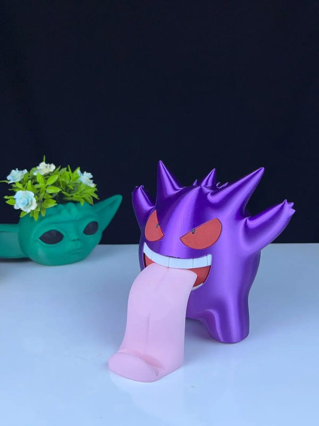 Gengar Phone Holder 3D Printed Ghost Pokémon Stand - Etsy