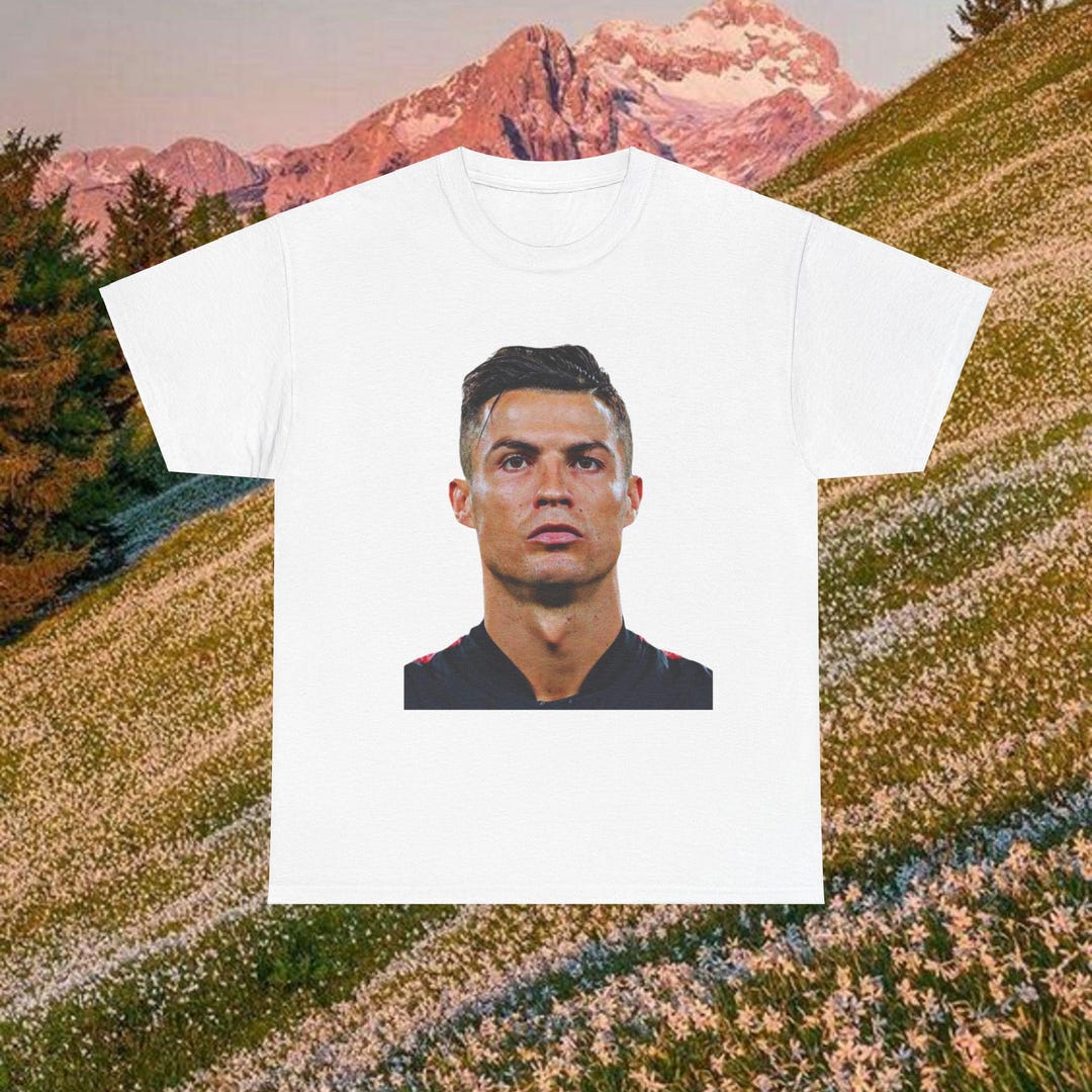 Cristiano Ronaldo T-shirt, Cristiano Ronaldo Head T-shirt, Cristiano ...