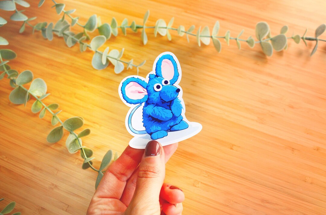 Tutter Mouse Sticker Gift Sticker, Water Bottle Sticker, Smartphone ...