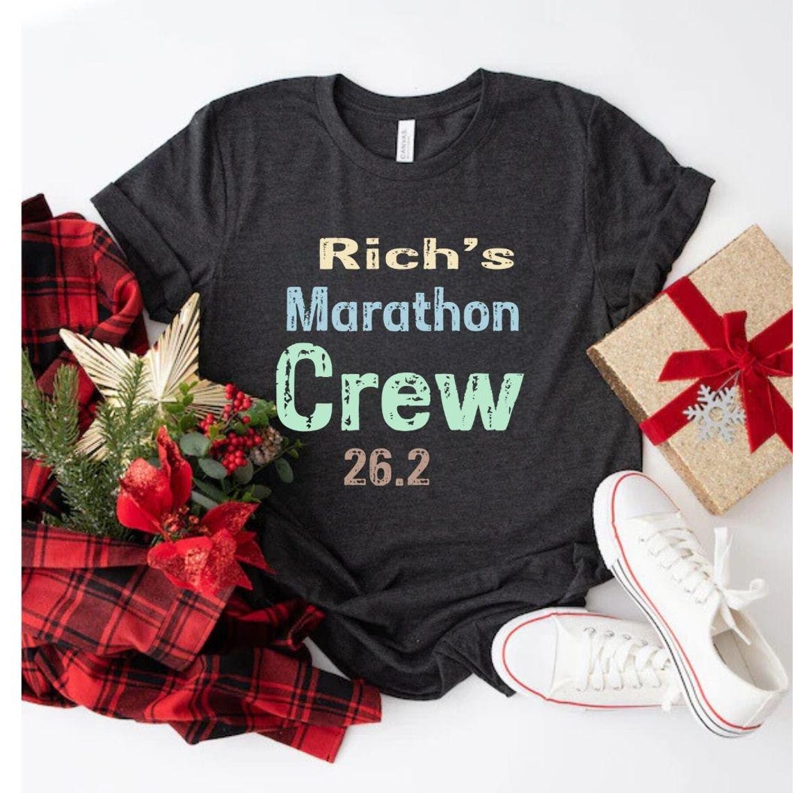 Custom Marathon Crew Shirt, Marathon Squad Matching Tshirt, Marathon ...