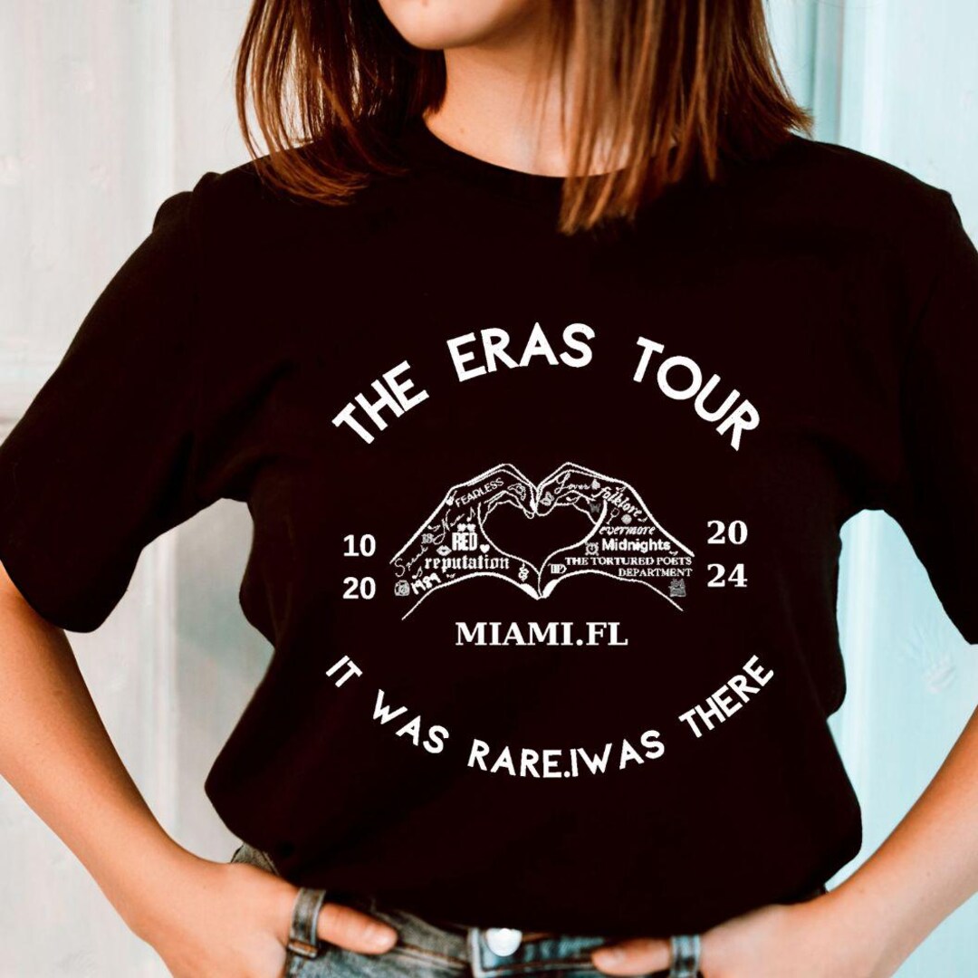 Eras Tour Custom Date Shirt, Eras Tour Custom City, I Was There ...