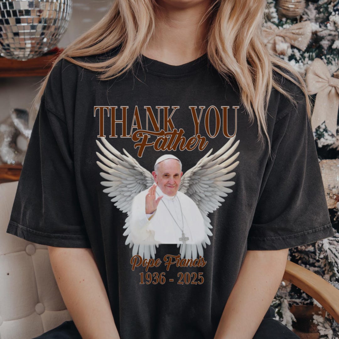 RIP Pope Francis Shirt, Papa Francis 1936–2025 Memorial Sweatshirt ...