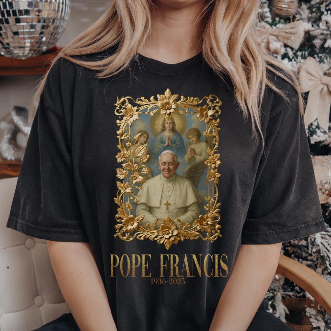 RIP Pope Francis Shirt, Papa Francis 1936–2025 Memorial Sweatshirt ...