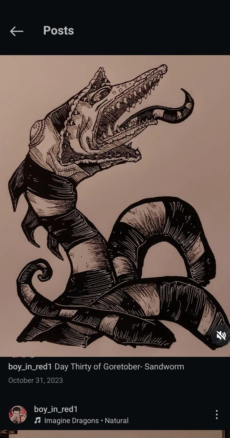Sandworm From Beetlejuice - Etsy