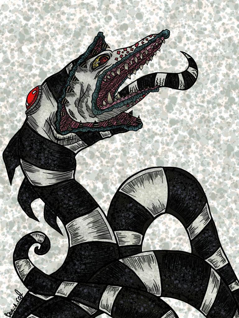 Sandworm From Beetlejuice - Etsy