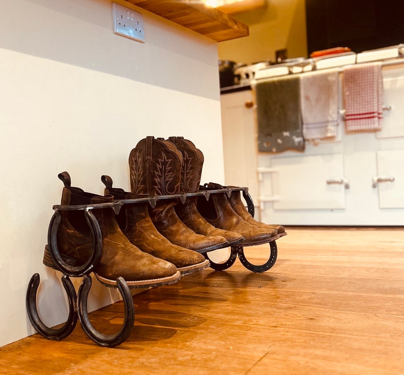 Horse Shoe Boot Rack - Etsy UK