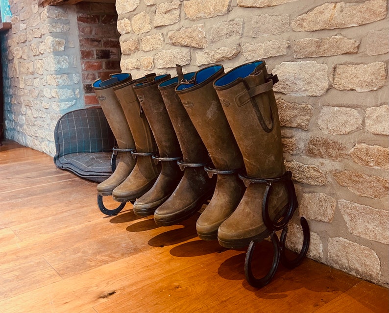 Horse Shoe Boot Rack - Etsy UK