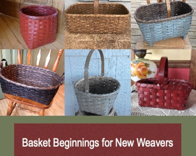Basket Beginnings for New Weavers Pattern Book - Etsy