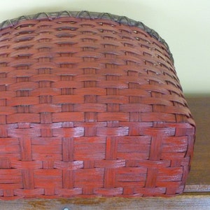 Large Painted Mail Basket - Etsy