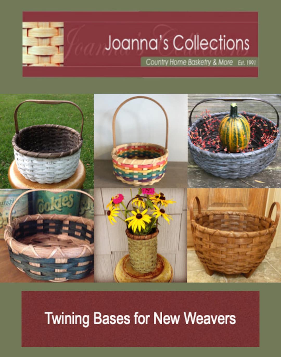 Twining Bases for New Weavers Pattern Book - Etsy