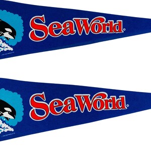 Vintage Sea World Pennant Orlando Florida | Sold Separately - Etsy