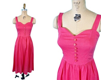 Raspberry Dress - Etsy