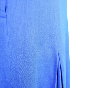 Vintage 1960s Solid Day Dress Cobalt Blue Alison Ayres | W 24" - Etsy
