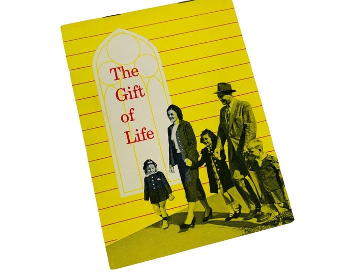 Vintage 1951 the Gift of Life Booklet Pamphlet NYS Dept of Health - Etsy