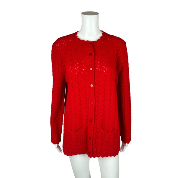 Pointelle Cardigan - Etsy