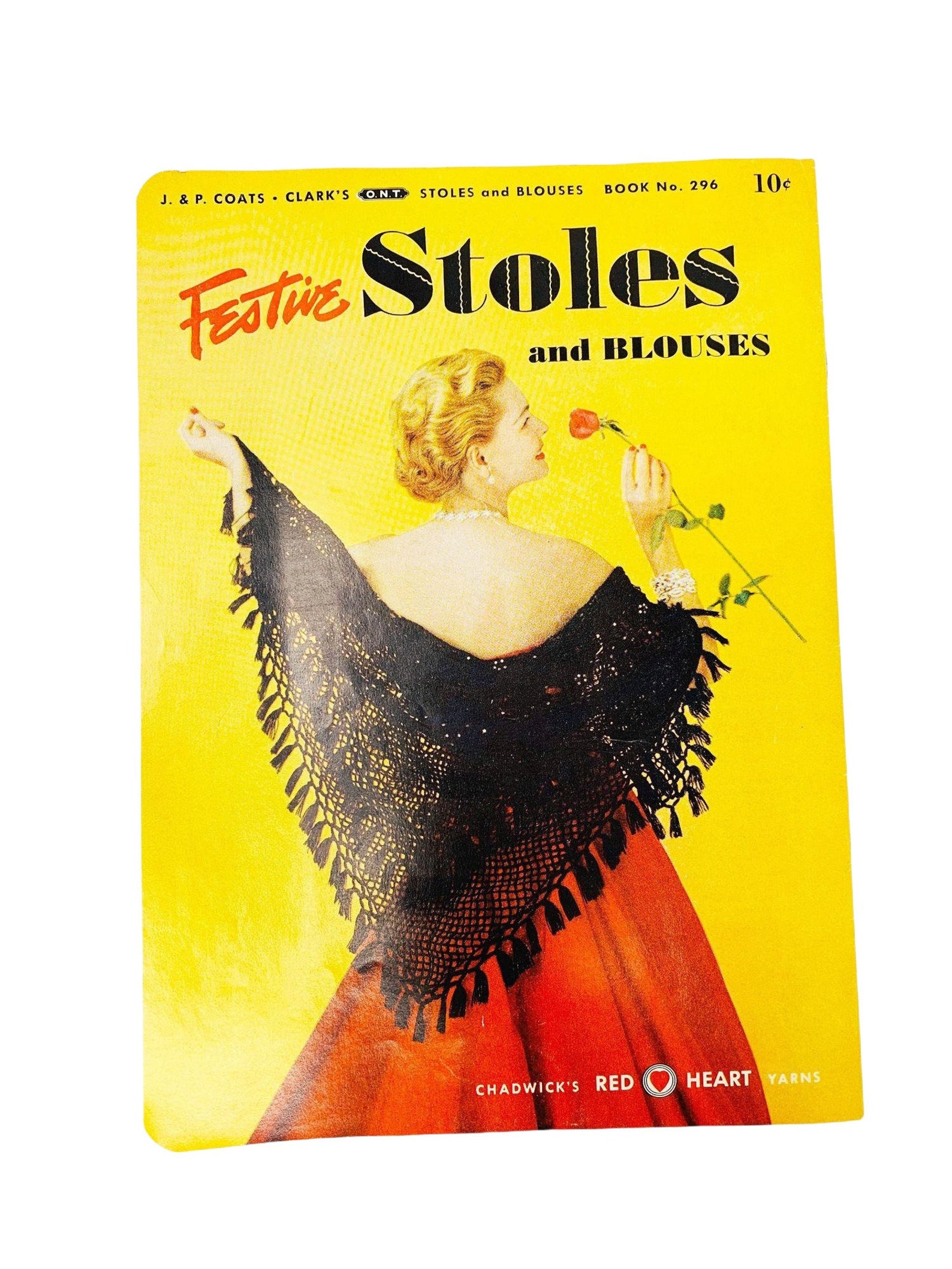 Vintage 1950s Magazine Festive Stoles and Blouses Chadwicks | Etsy