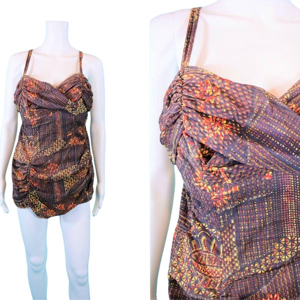 Brown Bathing Suit - Etsy