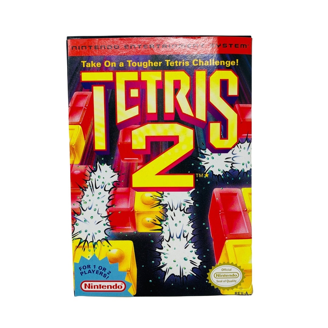 Nintendo Tetris 2 NES Empty Box No Game - Etsy